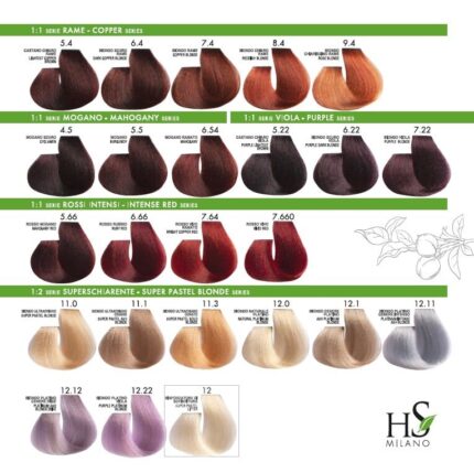 Tinte Cabello - HS MILANO - Mendieta Beauty